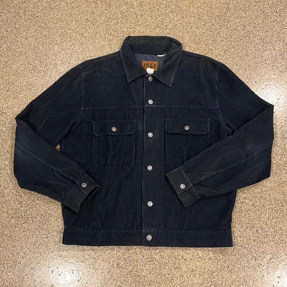 GAP | Jackets & Coats | Blue Gap Corduroy Jacket | Poshmark